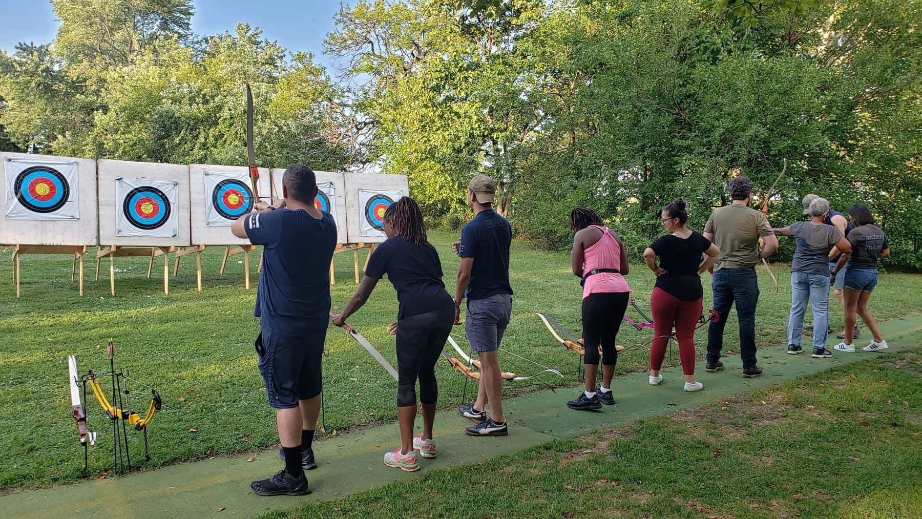 Photos: Archery at the Park - Chicago Veterans
