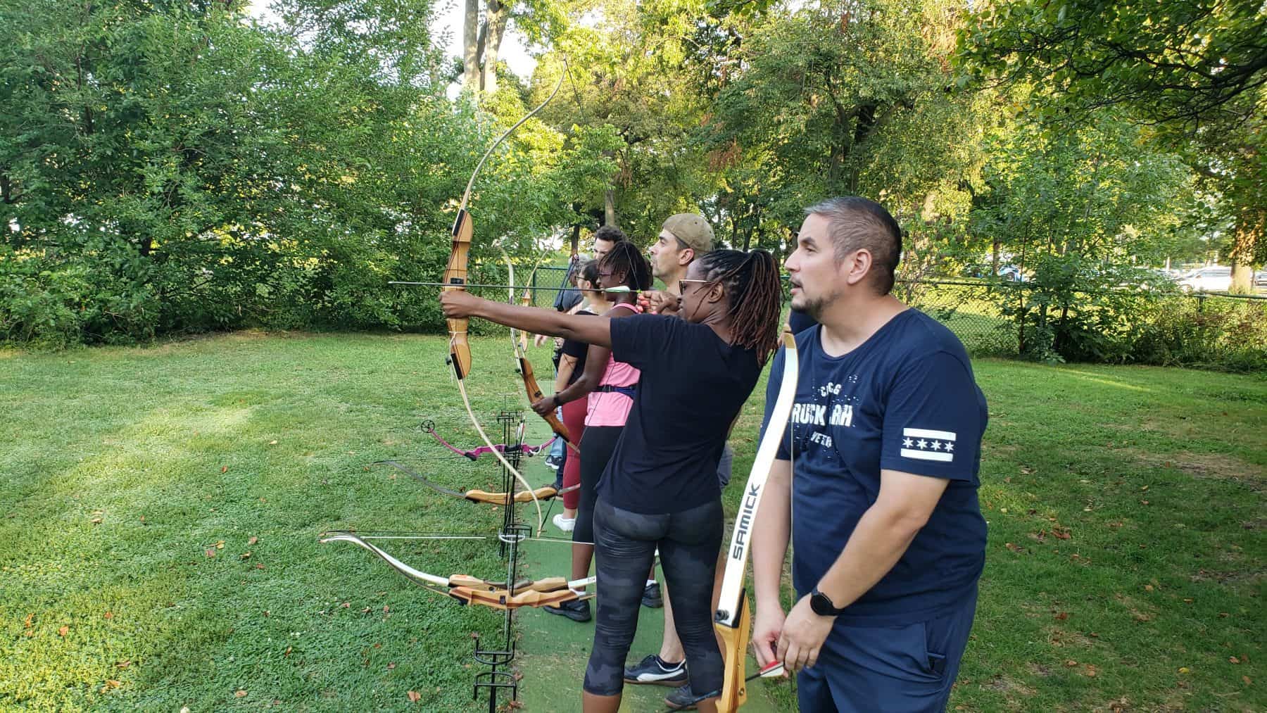 Photos: Archery at the Park - Chicago Veterans