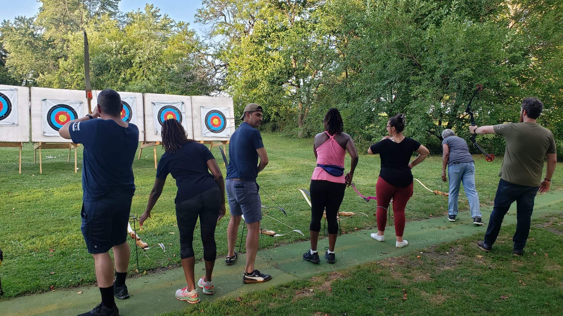 Photos: Archery at the Park - Chicago Veterans
