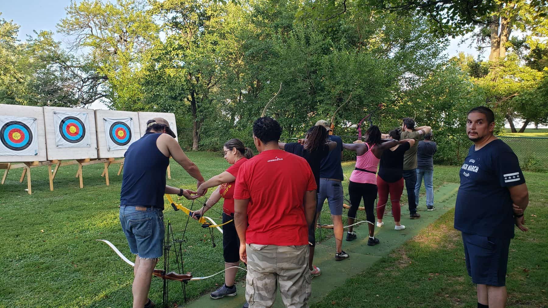 Photos: Archery at the Park - Chicago Veterans