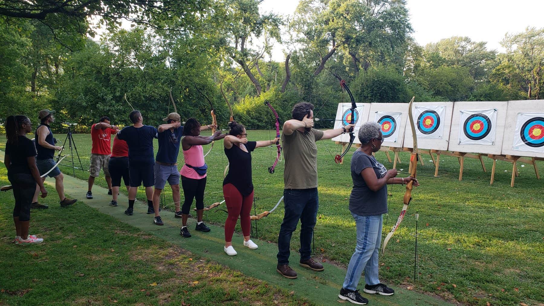 Photos: Archery at the Park - Chicago Veterans