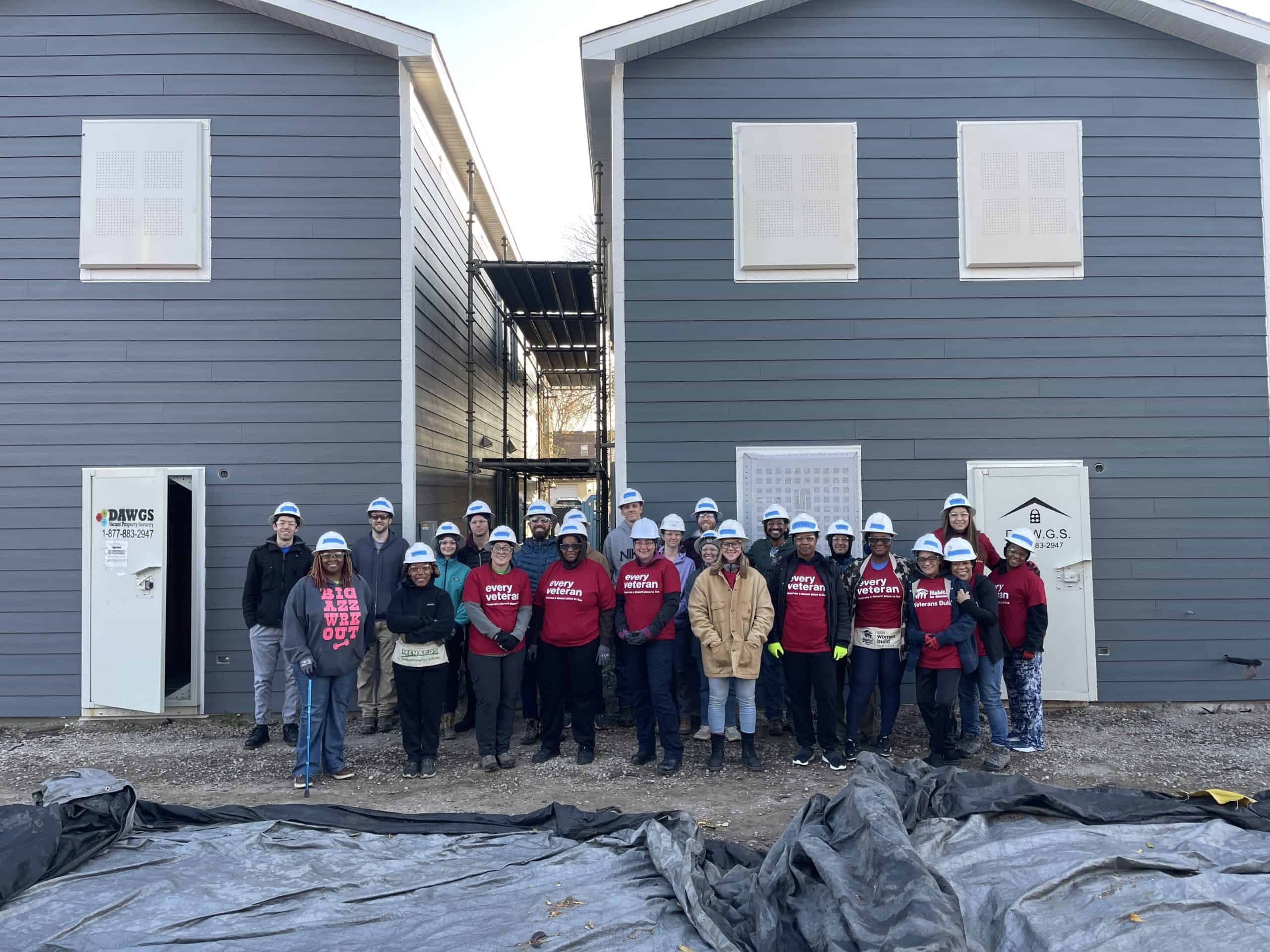 Building Homes, Building Bonds: Chicago Veterans Help Build a Home for ...